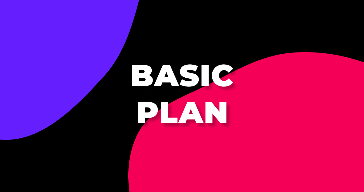 Basic plan | Trung Tâm Hỗ Trợ - Formtory