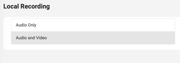 What if I want video for the session but don't want to record video? | Boomcaster Knowledgebase