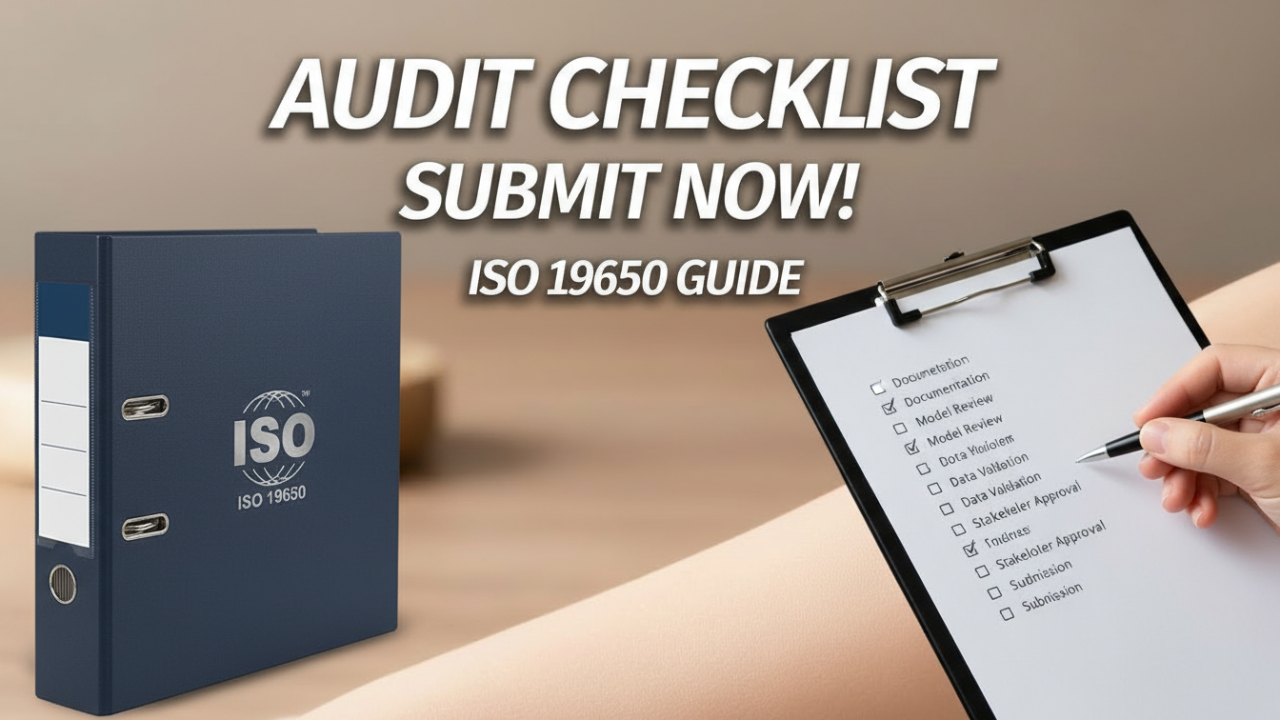 When do we need to submit a model for audit under ISO 19650? | Plannerly Help Articles